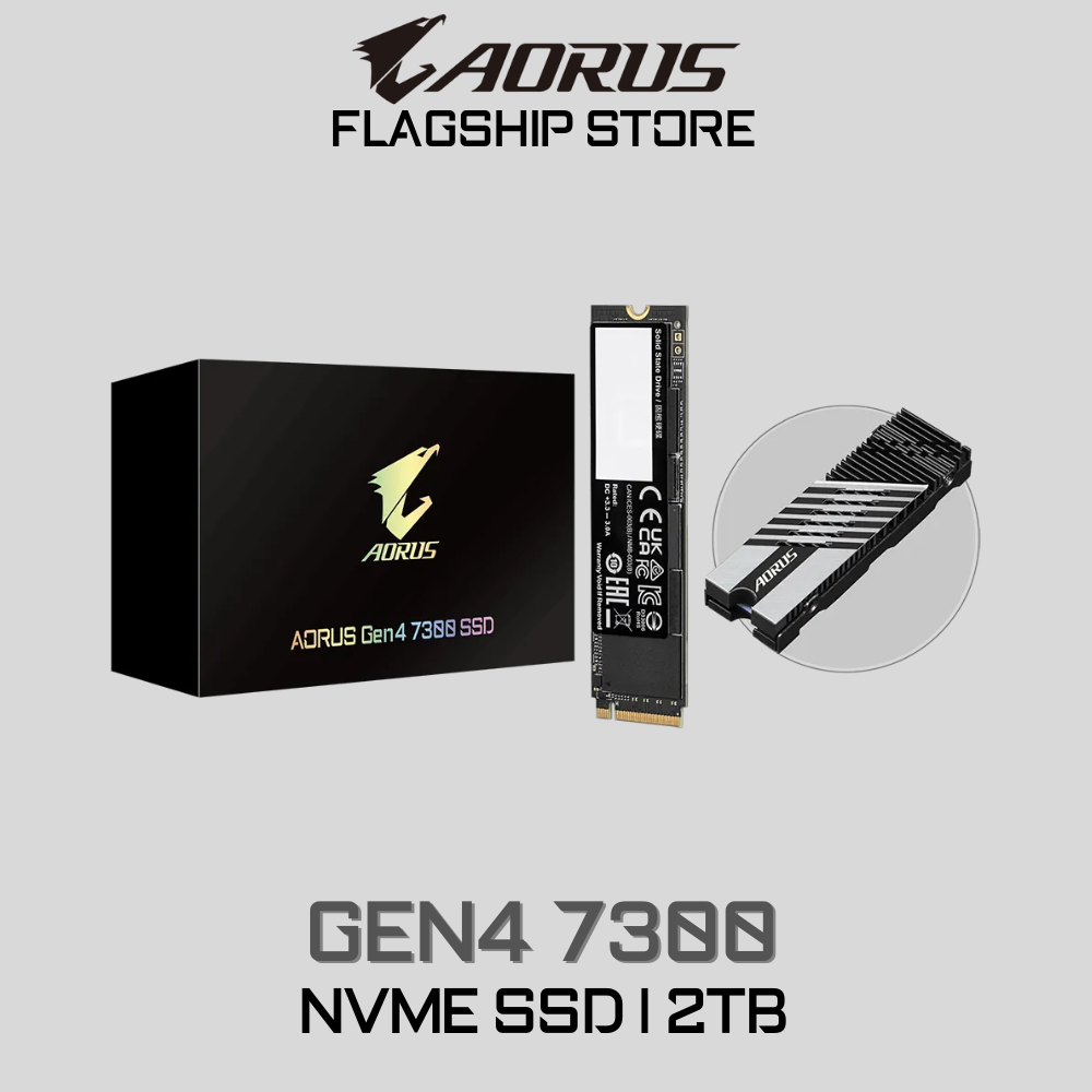 AORUS GEN4 7300 SSD | NVMe GIGABYTE for GAMING and PS5 | Lazada Singapore