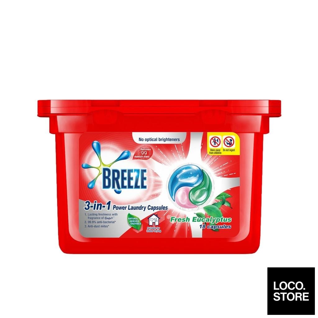 Breeze 3 In 1 Eucalyptus Capsules 189g | Lazada