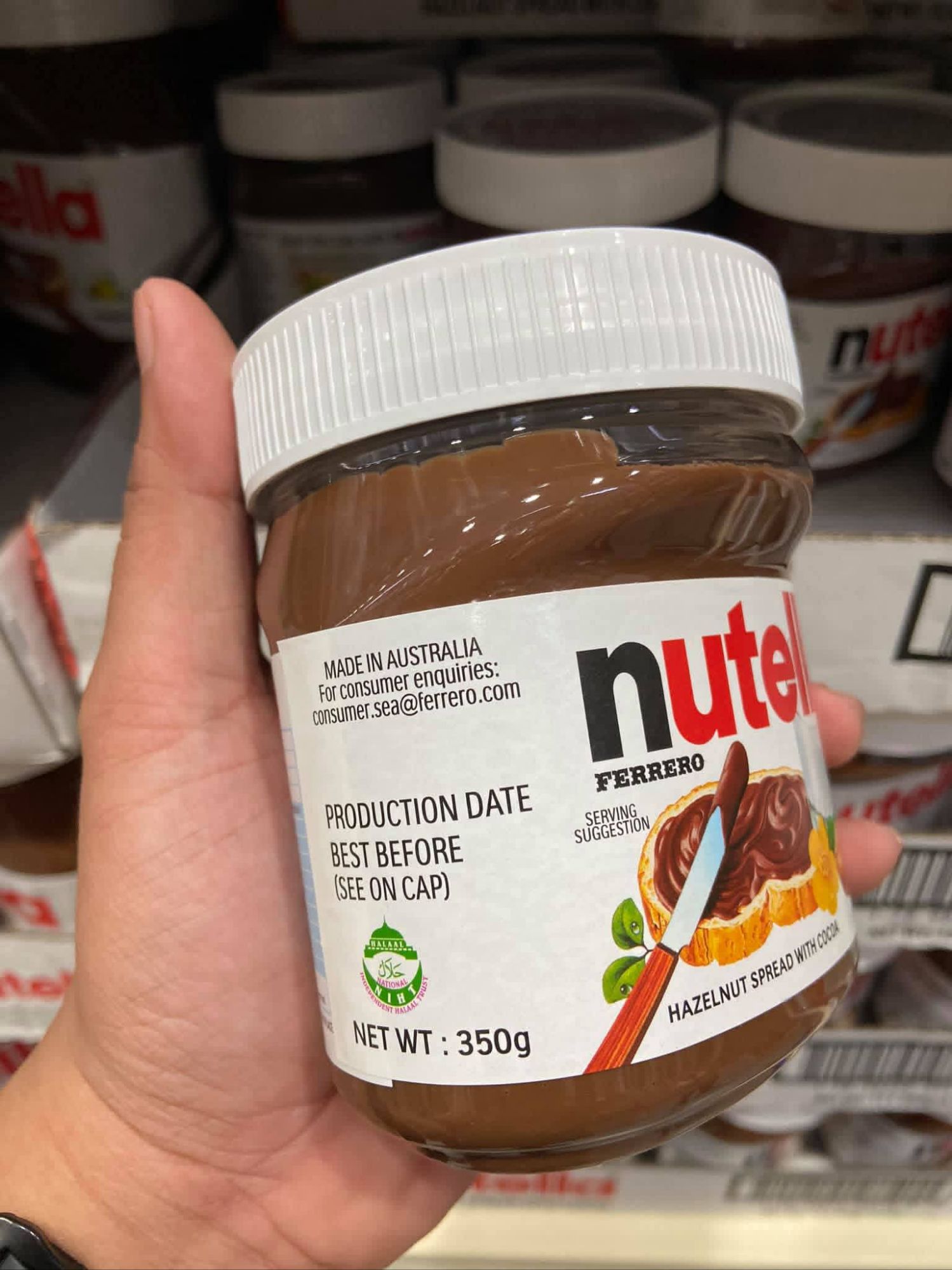Nutella spread 350gm | Daraz.com.bd