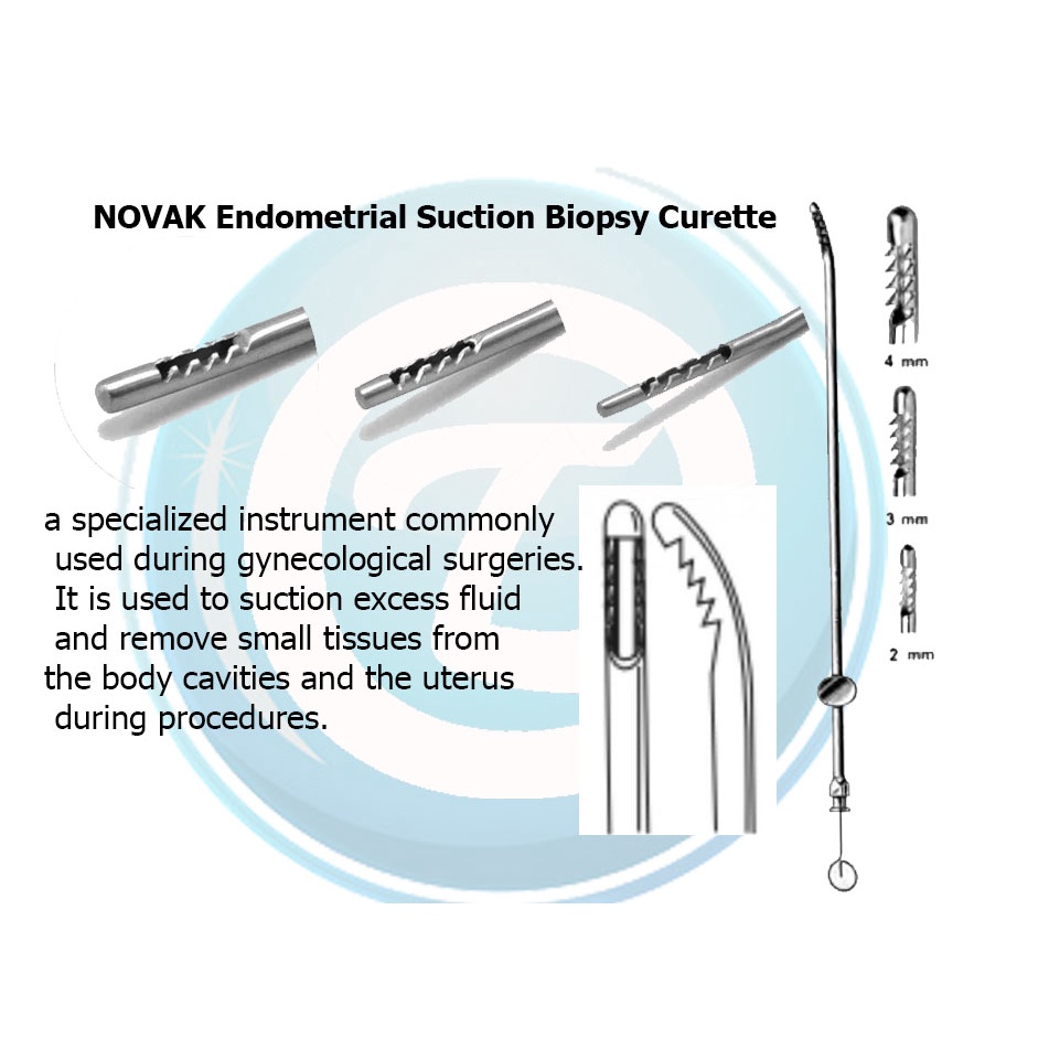 NOVAK Endometrial Suction Biopsy Curette | Lazada PH