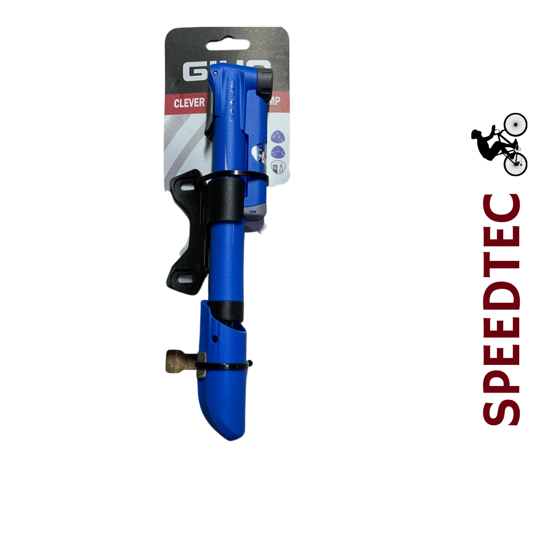 GIYO Clever Valve Mini Hand Pump GP-41CP W/Gauge (BLUE) | Lazada PH