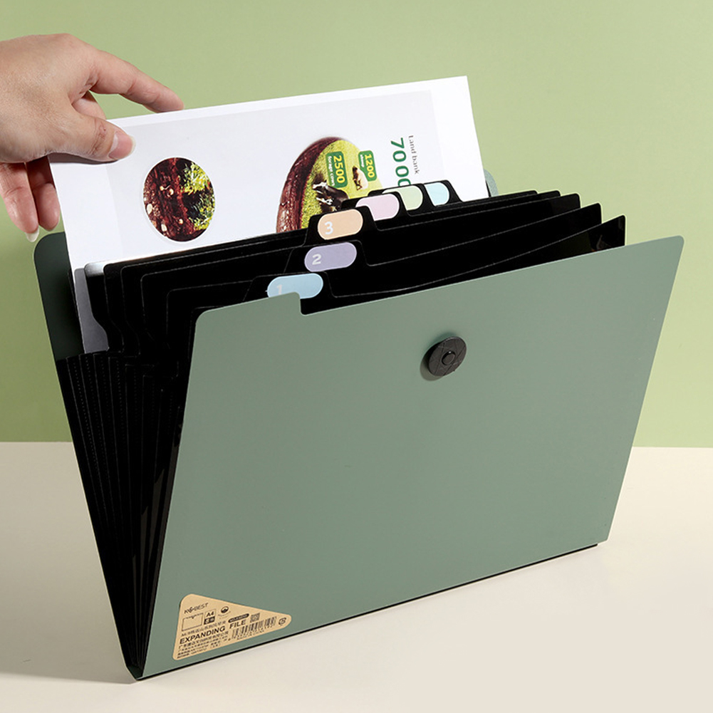 Huankai 8 Layers A4 File Folder Storage Test Paper Desktop Tool Organ ...