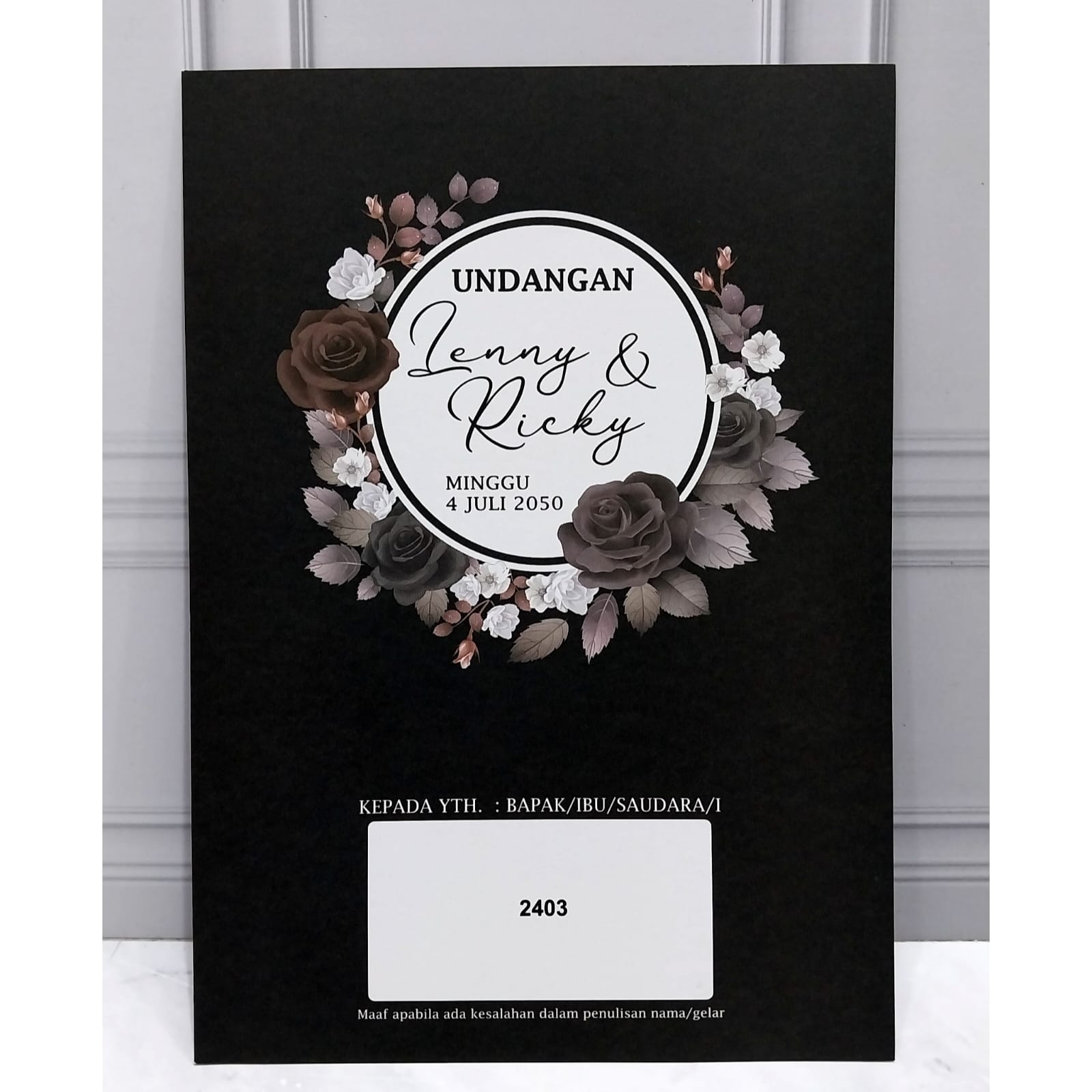 Blangko Undangan Erba 2403 Isi 100 Lembar | Lazada Indonesia