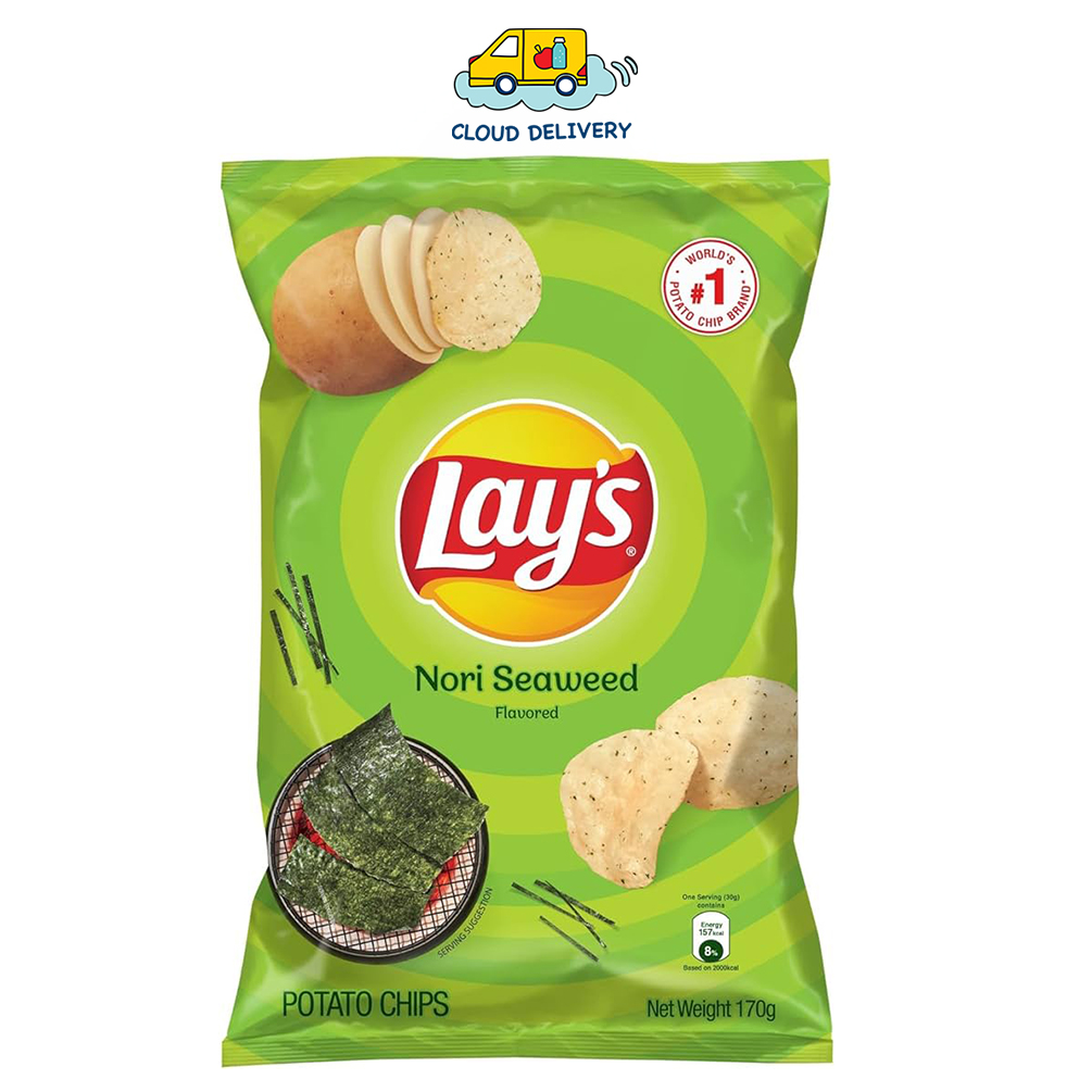 Lay’s Potato Chips 170g - Nori Seaweed | Lazada Singapore