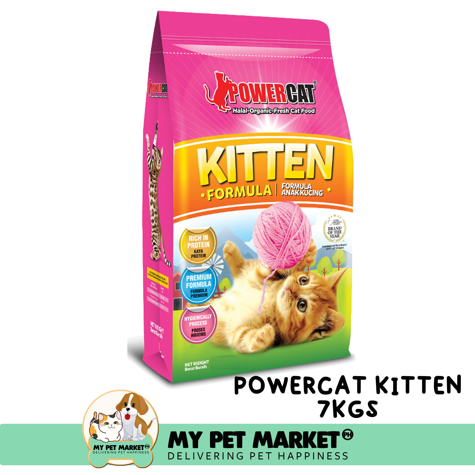 PowerCat Organic Kitten Food 7kg | Lazada PH
