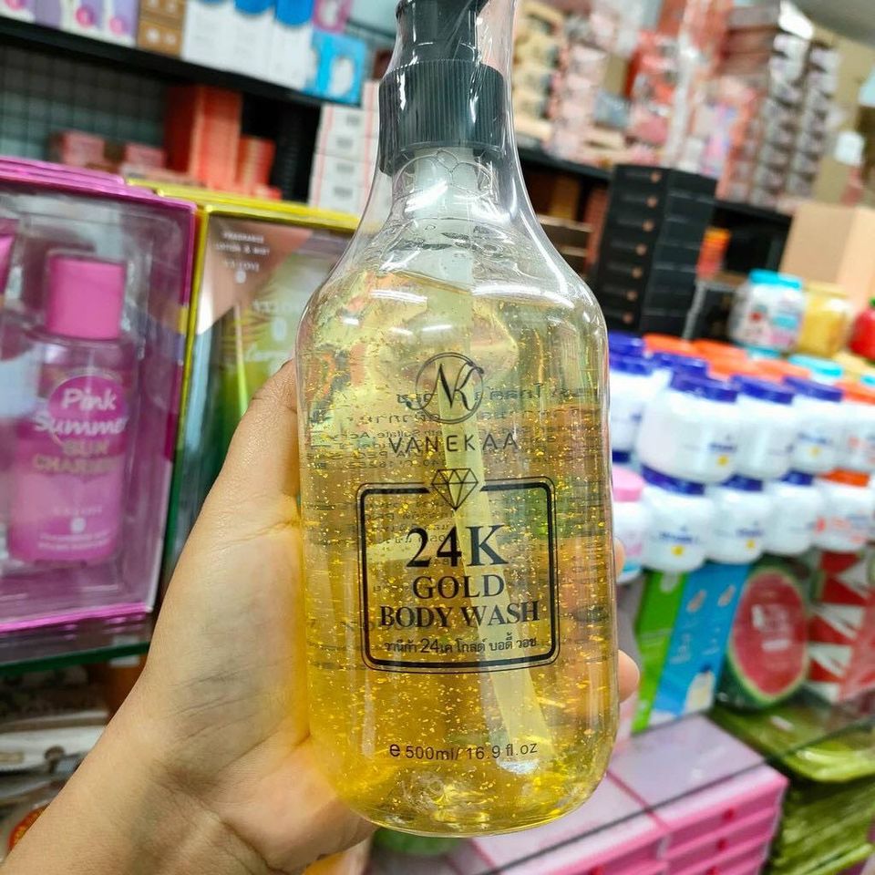 VANEKAA 24K GOLD BODY WASH 500 ML - 9 Star - ThaiPick