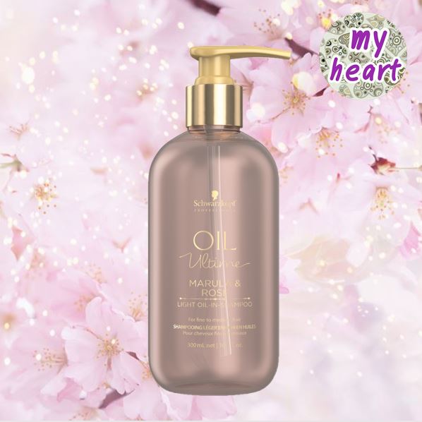Schwarzkopf Oil Ultime Marula & Rose Light Oil-In-Shampoo 300/1000 ml ...