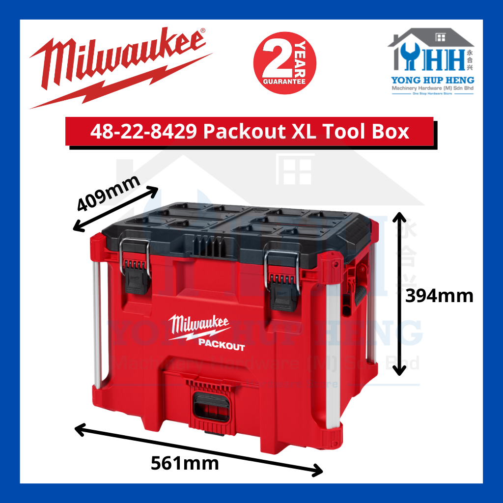 Milwaukee 48-22-8429 PACKOUT XL Tool Box | Lazada