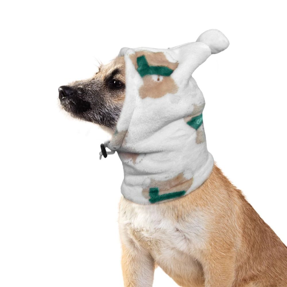 Cute Cover Head Dog Calming Earmuffs Anxiety Relief Noise-proof Pet Hat ...