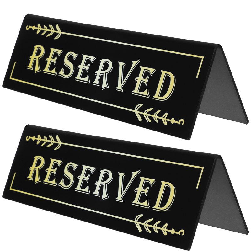 Reserved table signs for wedding 60 photos - Astyledwedding.com