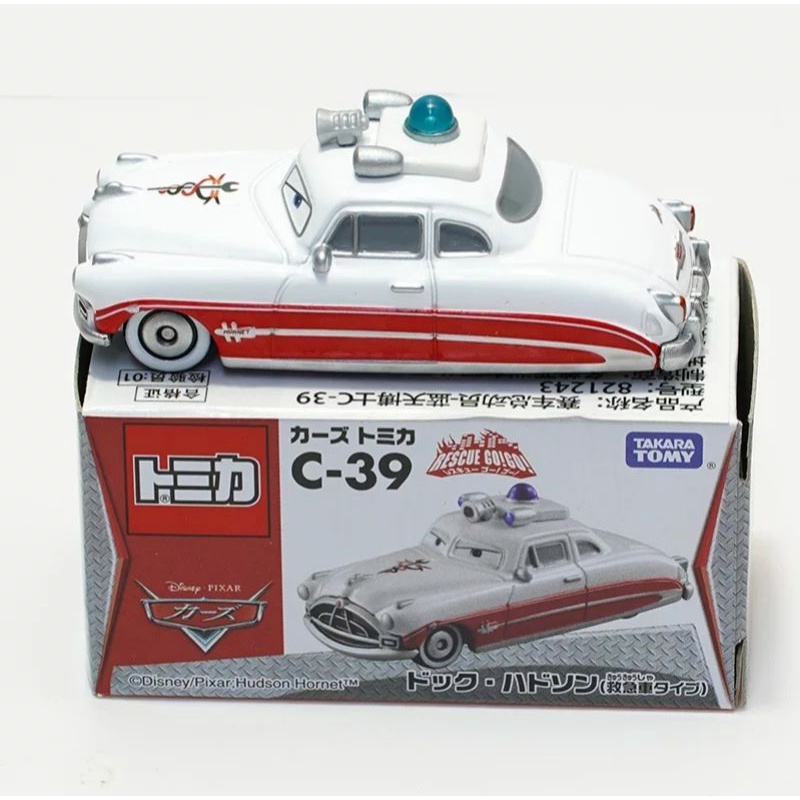 Tomica Disney Pixar Cars Rescue Go Go C39 Hudson Hornet Takara Tomy ...