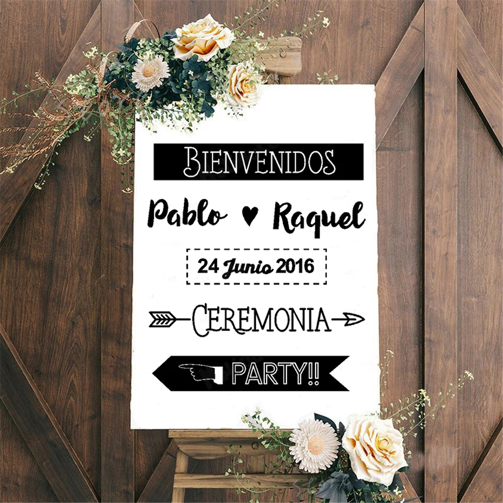 【Exclusive Offer】Bienvenidos Name And Date Ceremonia Party Spanish ...