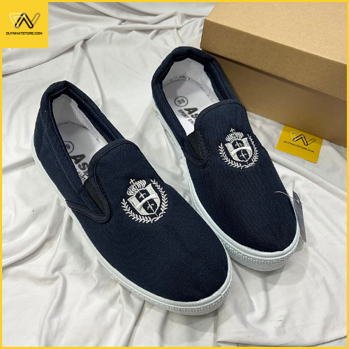 Giày Vải Asia Nam Nữ Bông Lúa Giày Lười Duy Nhật Store Chính Hãng Mềm ...