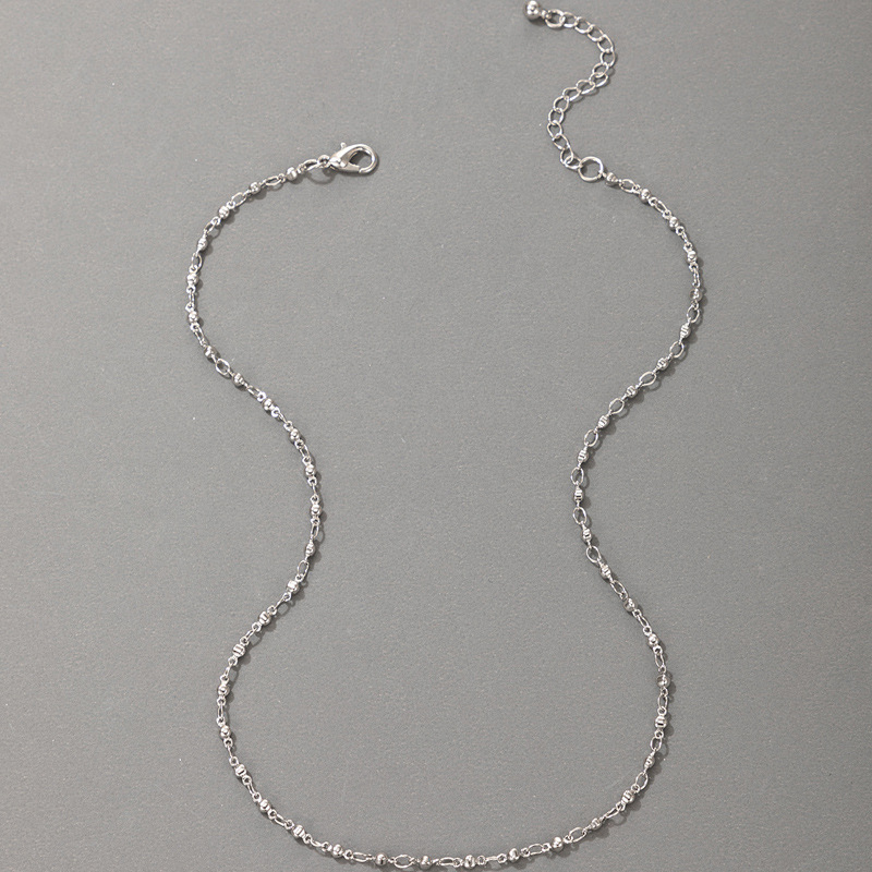 【Hot demand】Simple Necklace Nepal Retro Cold Style Elegant Bead Chain ...