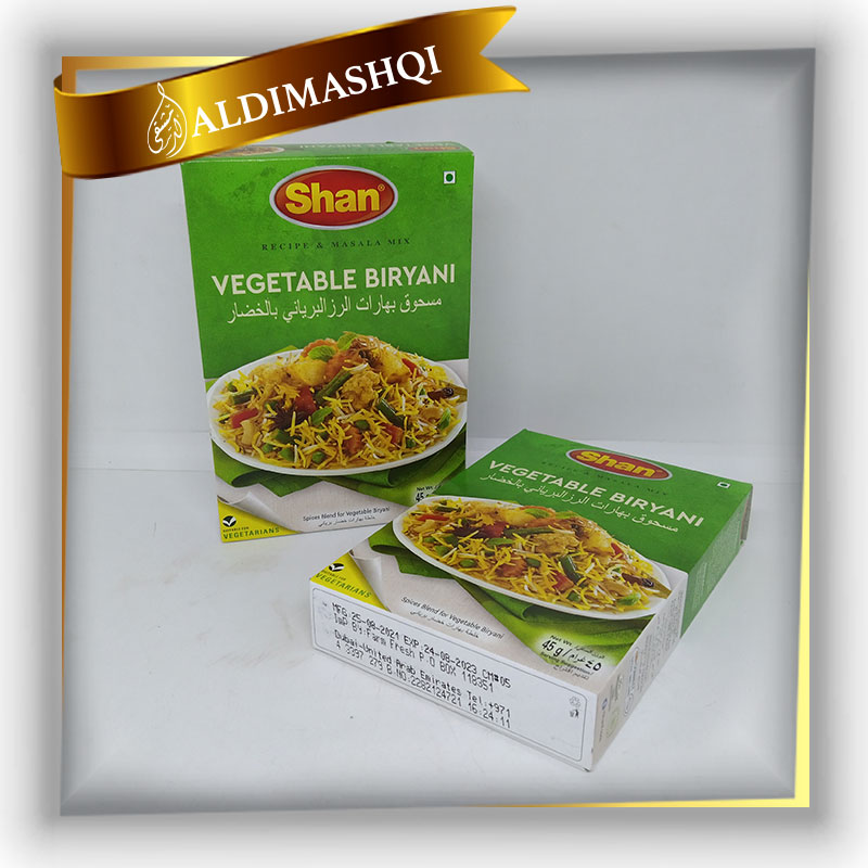 Shan Brand Spices - Meat Masala - Chaat Masala - Vegetable BIRYANI ...