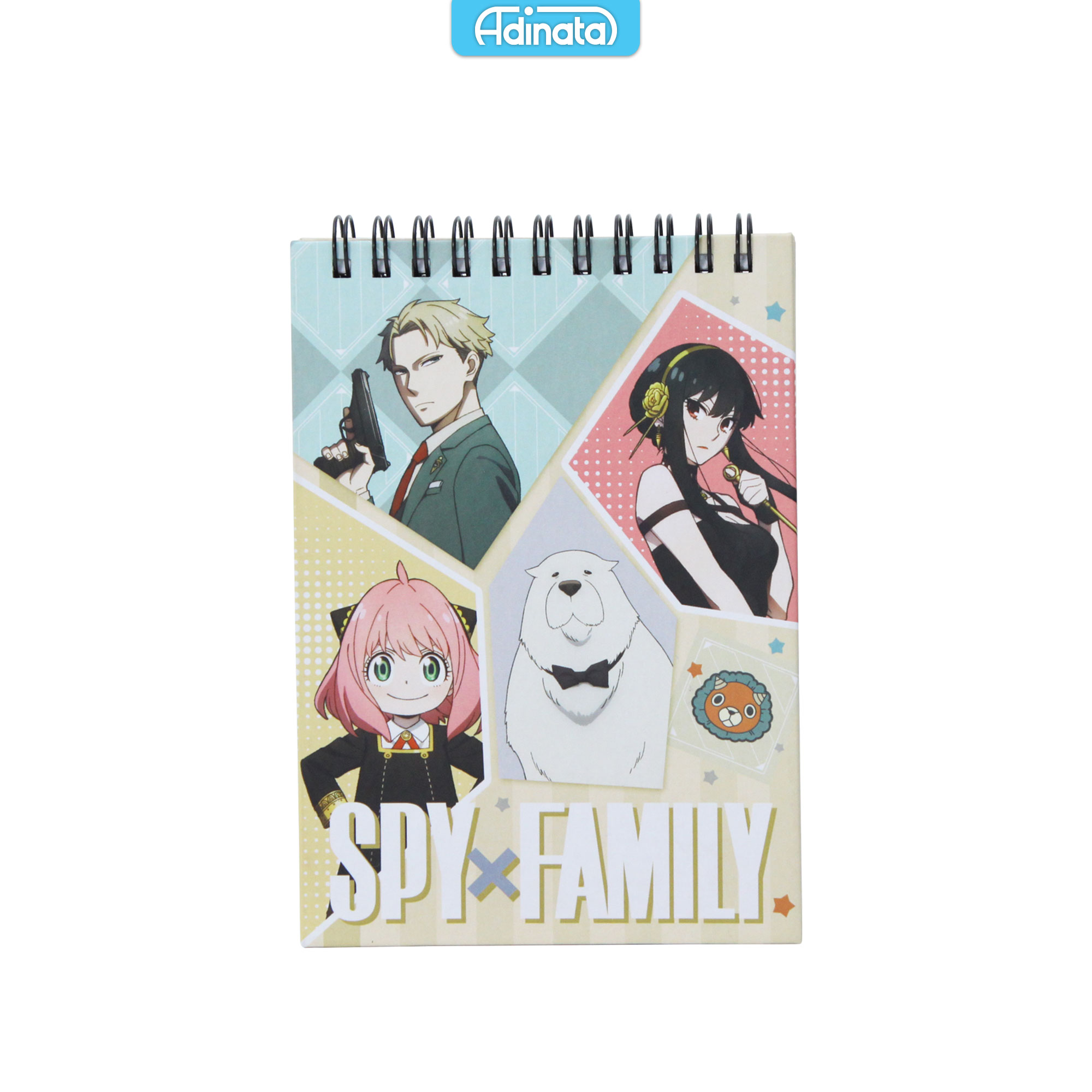 Spy X Family A6 Memo Spiral Notebook 2431-4345 - Adinata / Buku Catatan ...