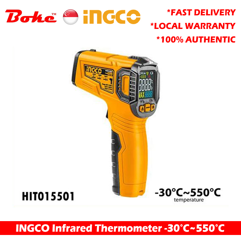 INGCO HIT015501 Infrared thermometer Industrial use | Lazada Singapore