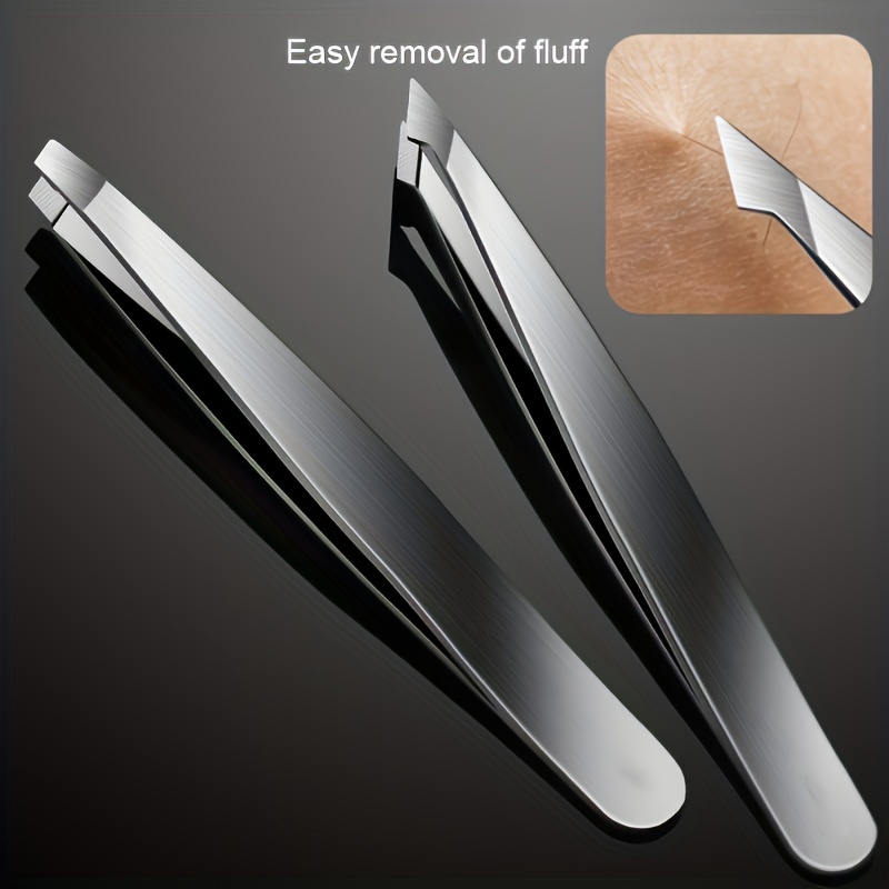 4pcs Professional Tweezers Set Perfect For Eyebrow Hair Removal ...