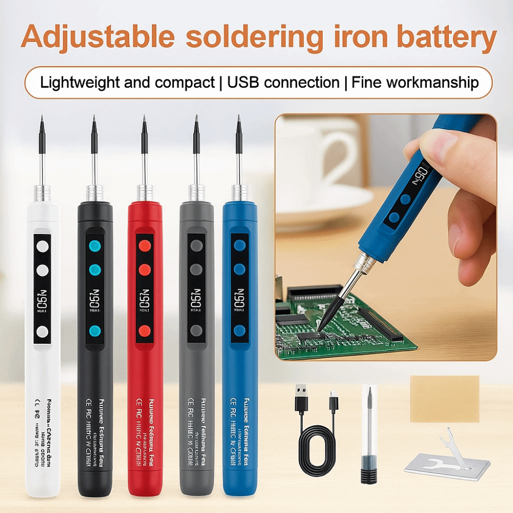 Tool Adjustable Temperature Soldering 5V/15W Digital Display Electric ...