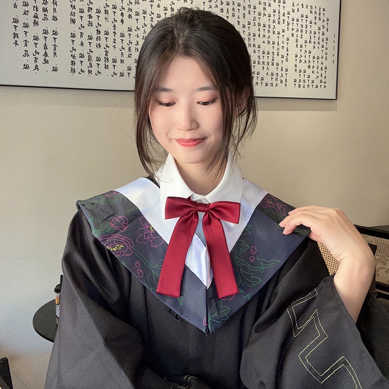 jk bow tie female tie bow tie graduation photo college wind collar ...