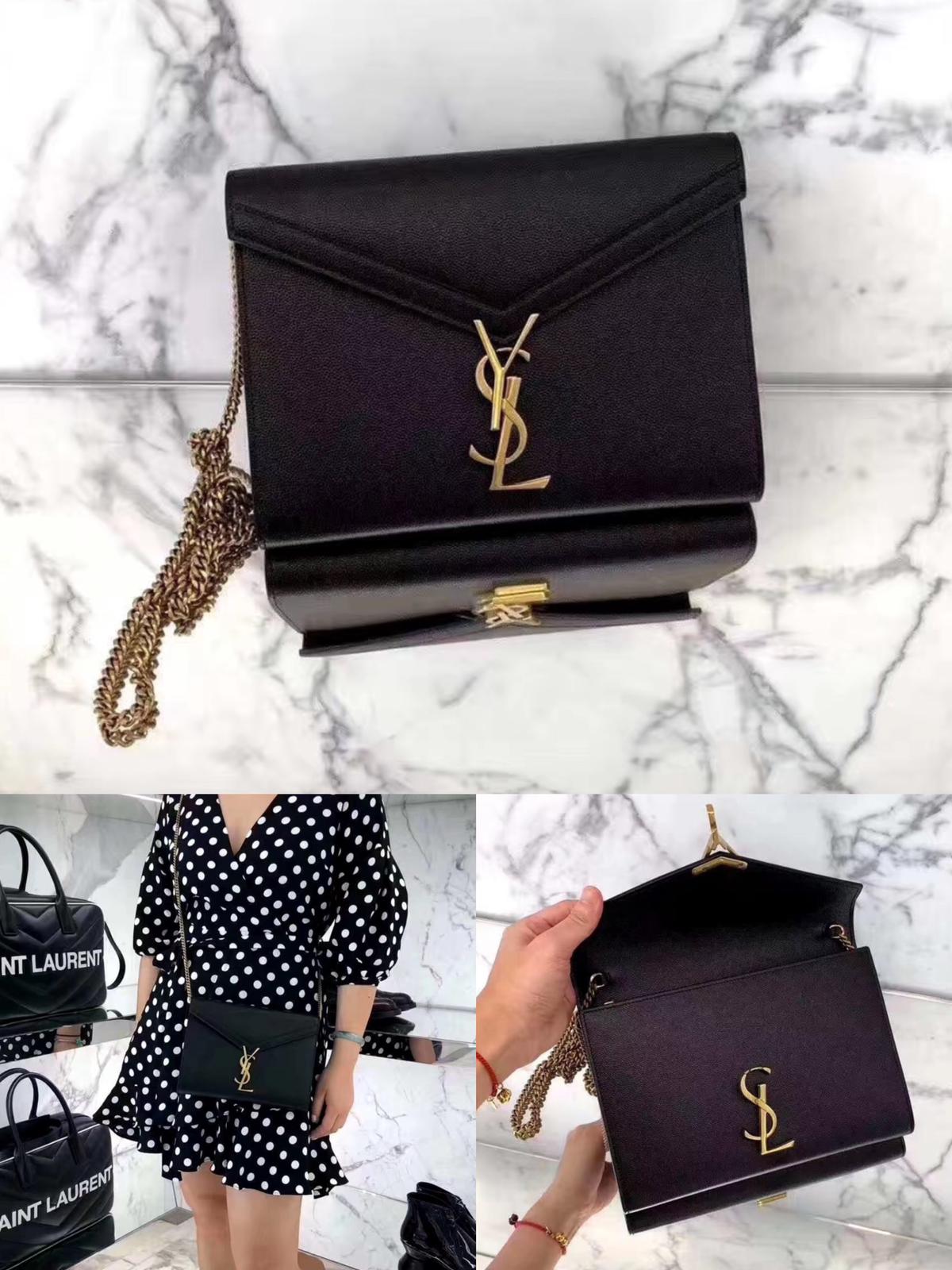 Pre-order YSL SAINT LAURENT CASSANDRA WALLET ON CHAIN | Lazada Singapore