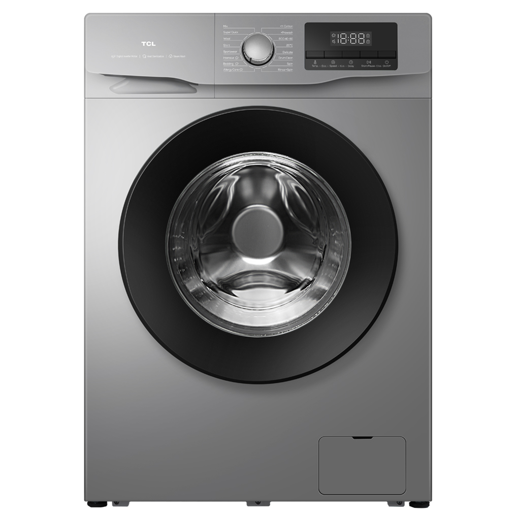 TCL Brand 8 Kg Front Load Washing Machine | Model : P708FL | 1 Year ...