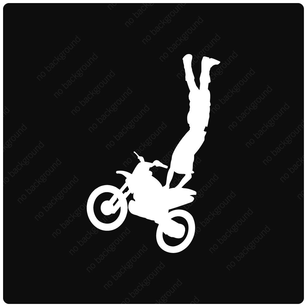 【Exclusive Offer】MX Dirt Bike Trick Vinyl Decals Stickers, MOTORCROSS ...