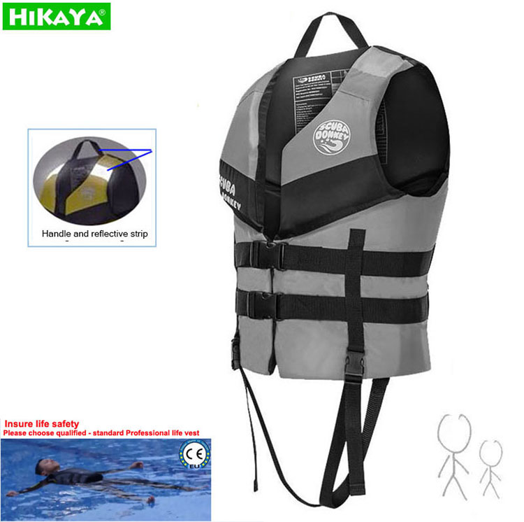HIKAYA adjustable Life Jacket for Adult Kids Floating, Large Buoyancy ...