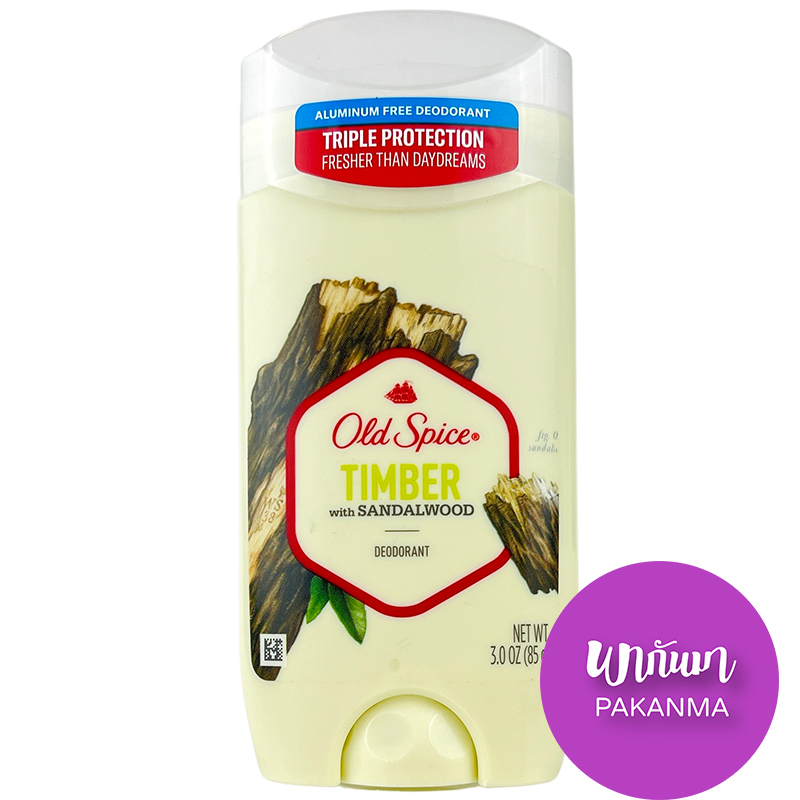 Old Spice Timber Deodorant Fresher Collection โอลด์สไปซ์ โรลออนสติ๊ก ...