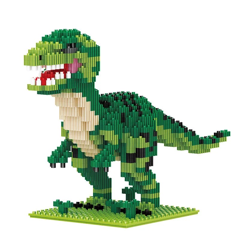 LINKGO Jurassic World Dinosaur Series Connection Blocks เลโก้นาโน ...