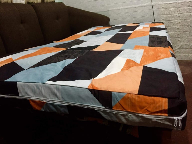 5 Inches Thick Foam Cover with Long Zipper | Lazada PH