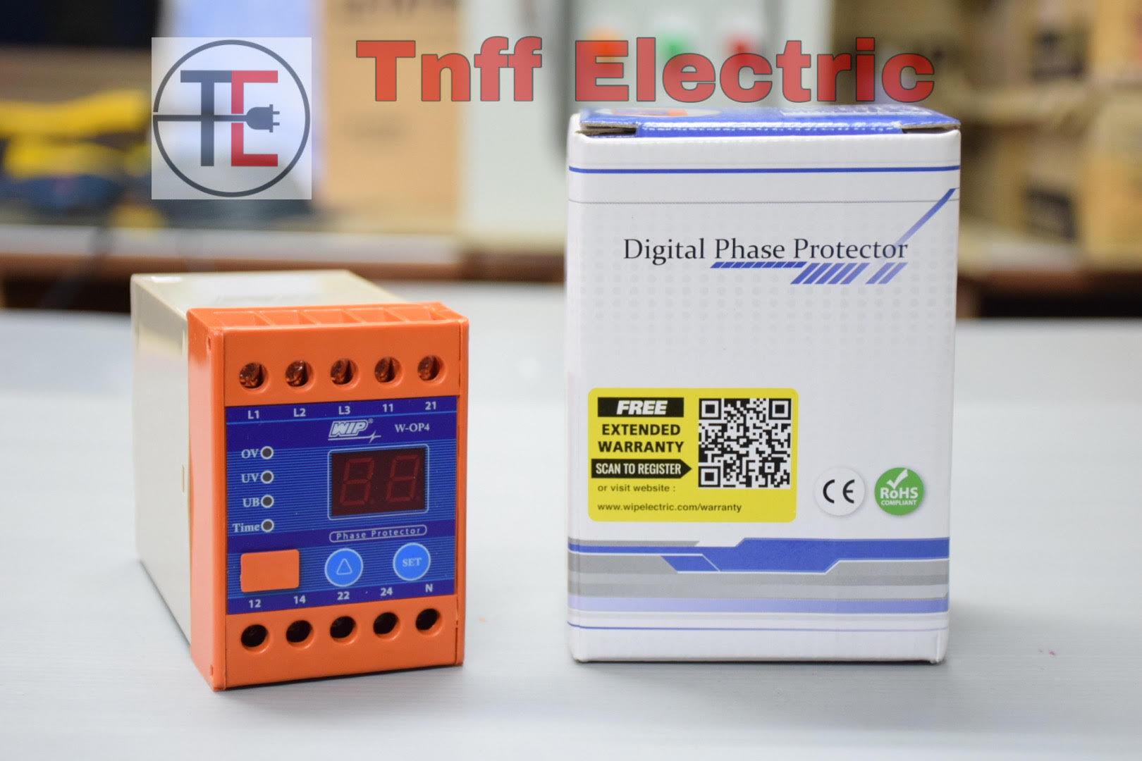 WIP W-OP4 380-415V (3P4W) อุปกรณ์ป้องกันไฟ Digital Phase Protector ...