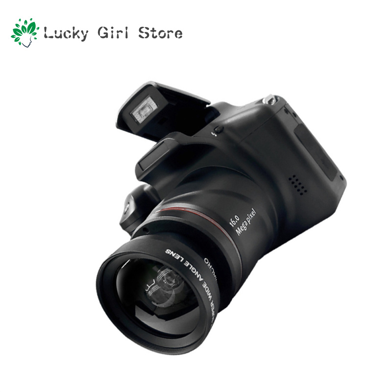 Digital Camera With 2.4 Inch Screen Wide-Angle Lens 16X Zoom Digital ...