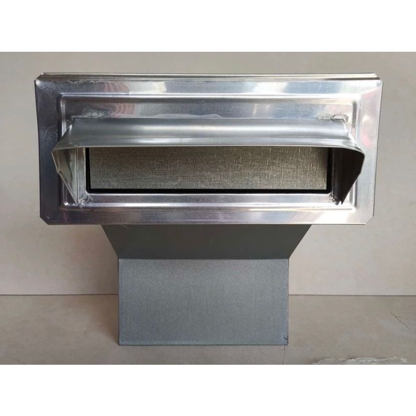 BUILT IN LETTER BOX CONCEAL LETTER BOX PETI SURAT DALAM TIANG | Lazada