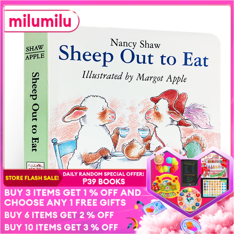 milu Picture Book Sheep Out to Eat Board Book Picture Book 1- 1 To 6 ...