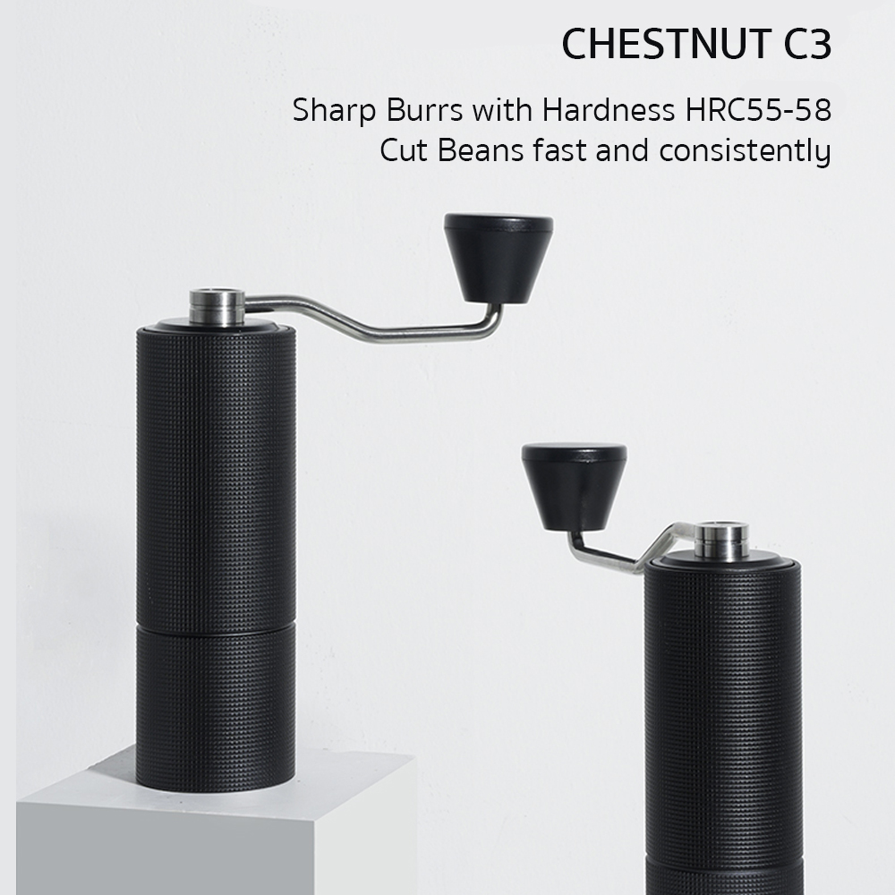 TIMEMORE OFFICIAL Chestnut C3 Coffee Grinder เครื่องบดกาแฟมือหมุน C3 ...