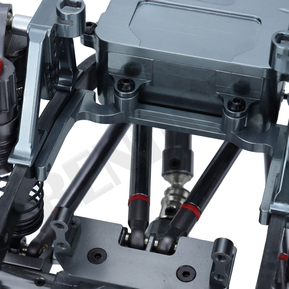 For Scx10 Axial Metal Frame Chassis Kit Front Rear Shock Towers Center ...
