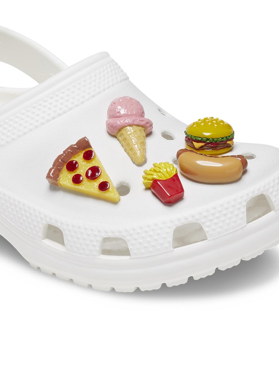 CROCS Jibbitz Mini 3D Food 5-Pack ตัวติดรองเท้า | Lazada.co.th