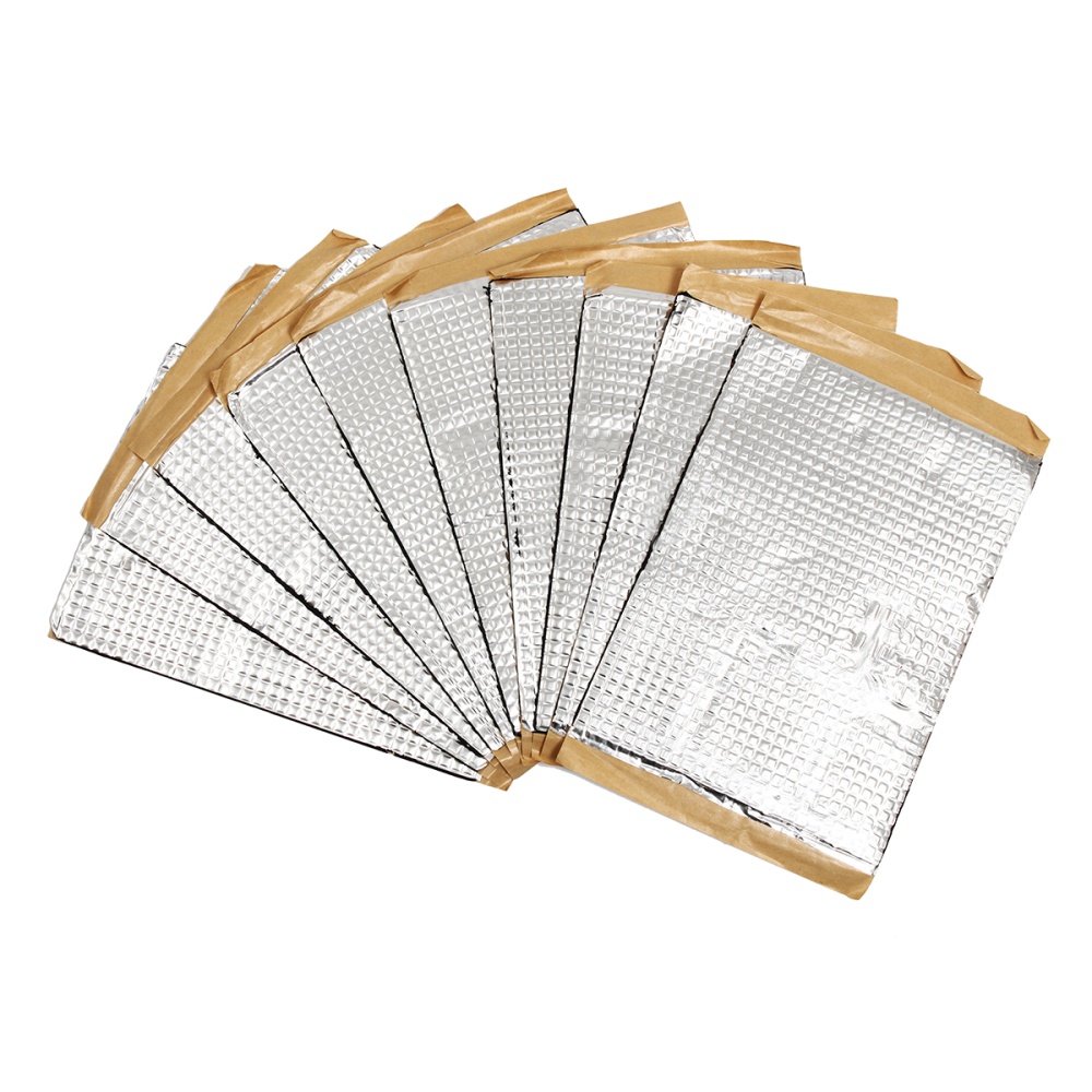 Silent Coat 2mm 30 Sheets Pack Car Motors Van Deadening Sound Proofing ...