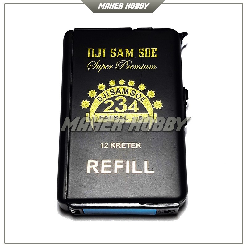 KOTAK ROKOK KOREK 234 DJI SAM SOE - KR PDK SAMSOE HITAM MH | Lazada Indonesia