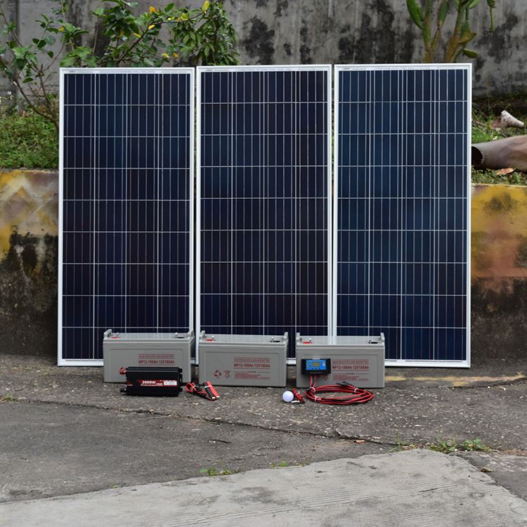 450W solar generator 220v full set of household outdoor outdoor ...