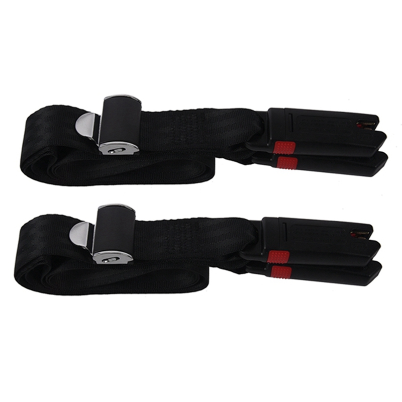 2X Adjustable Car Kids Safe Seat Strap Baby Isofix Latch Link Belt ...