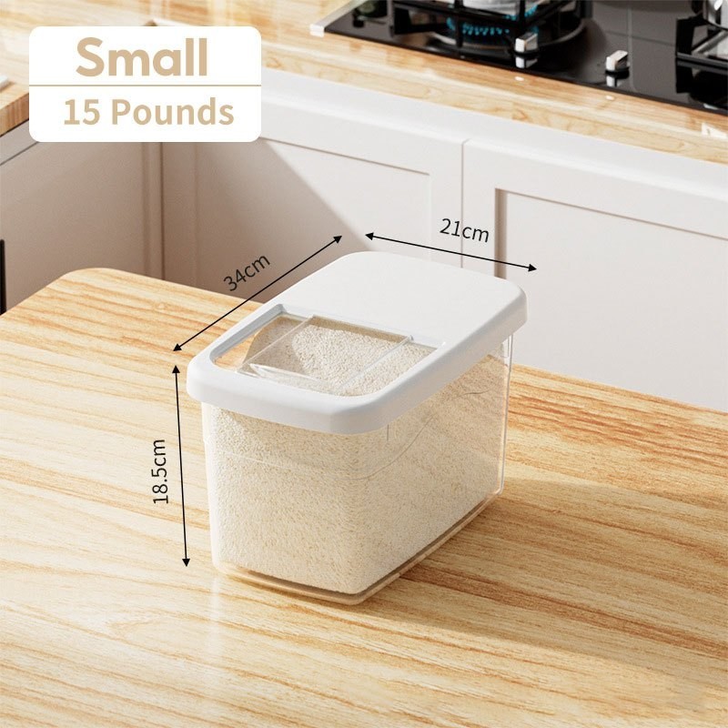 Rice Storage Box Insect Proof and Moisture Proof Sealed Food Grain Food ...