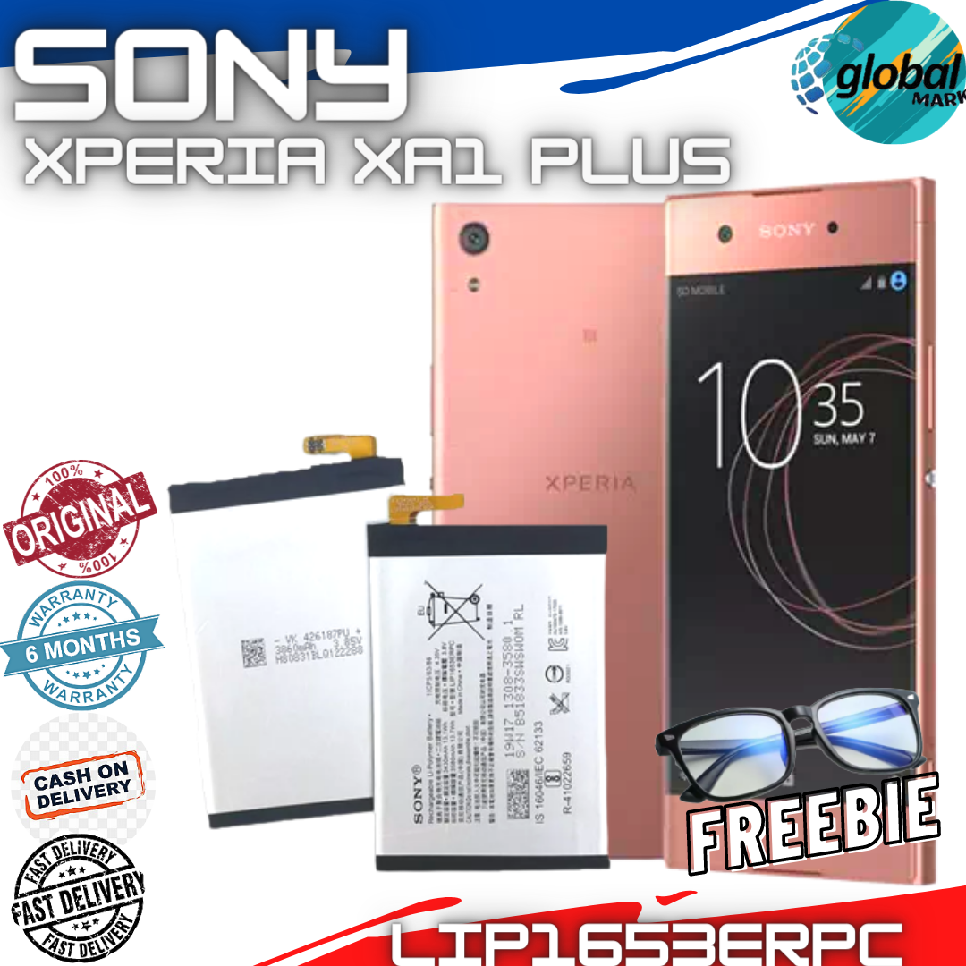 Battery for SONY Xperia XA1 Plus Battery Model: LIP1653ERPC Original ...