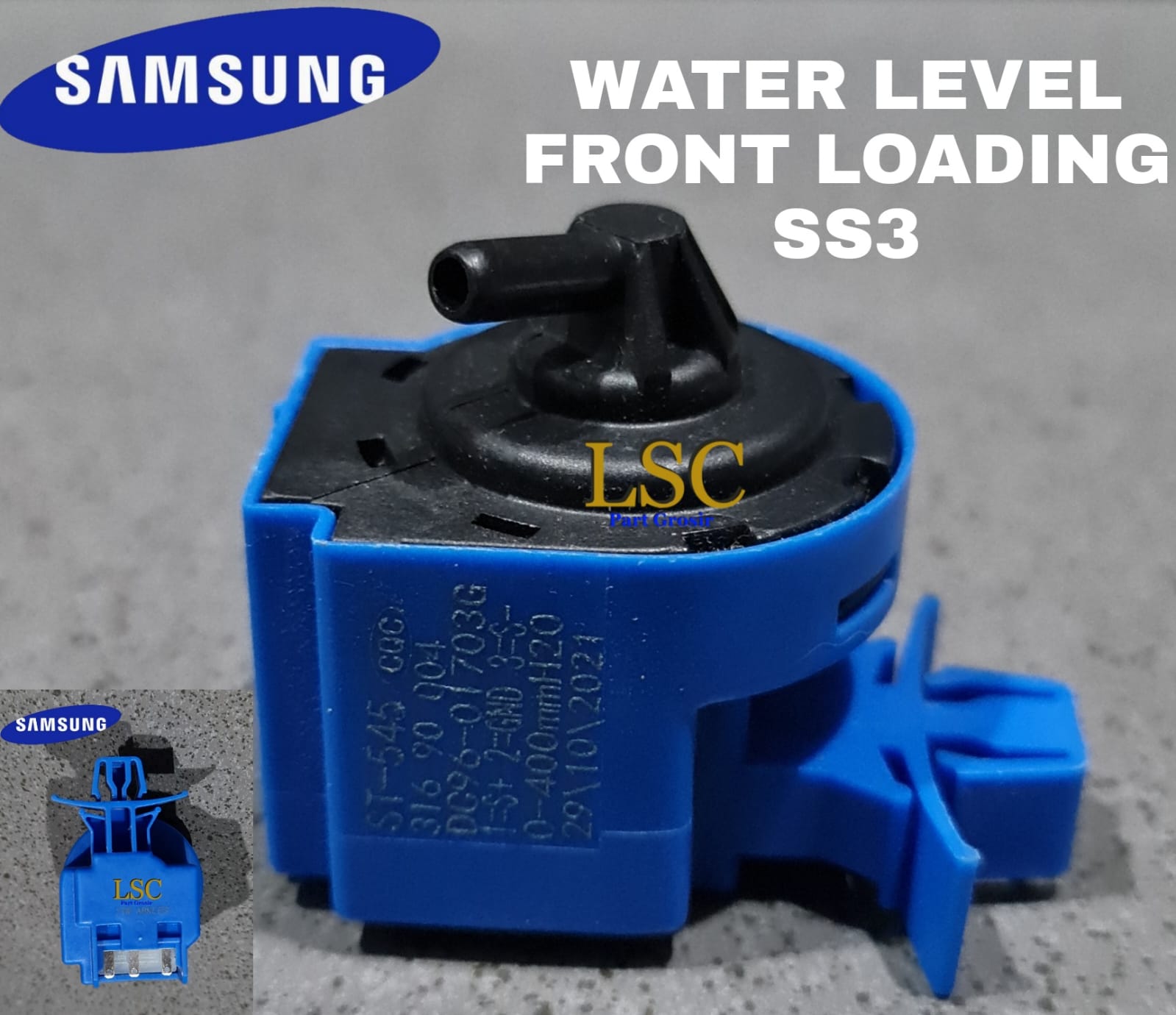 Water Level Mesin Cuci Samsung Front Loading SS3 Sensor Air Water ...