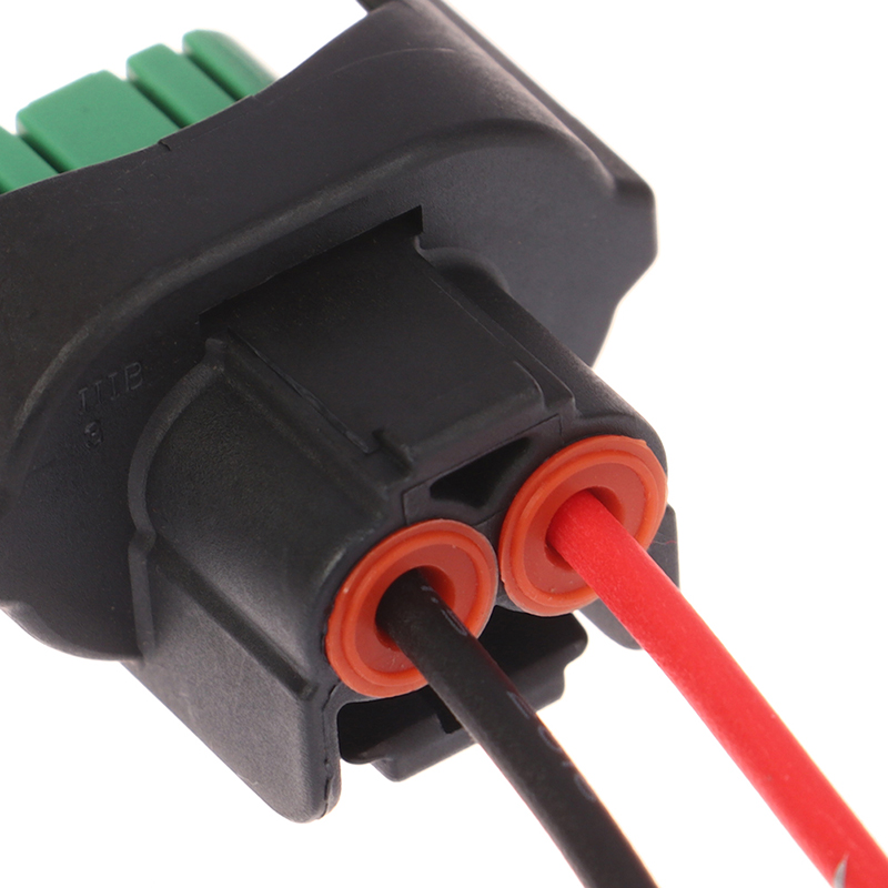 2Pcs H11 Female Connector Adapter Wiring Harness Socket Car Cable Plug ...