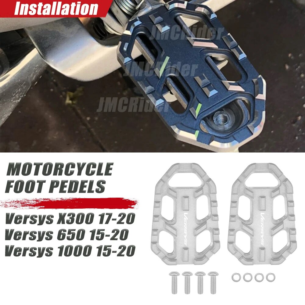 【In-Stock】 Footpeg Versys650 1000 Versys X-300 Motorcycle Footrest Foot ...