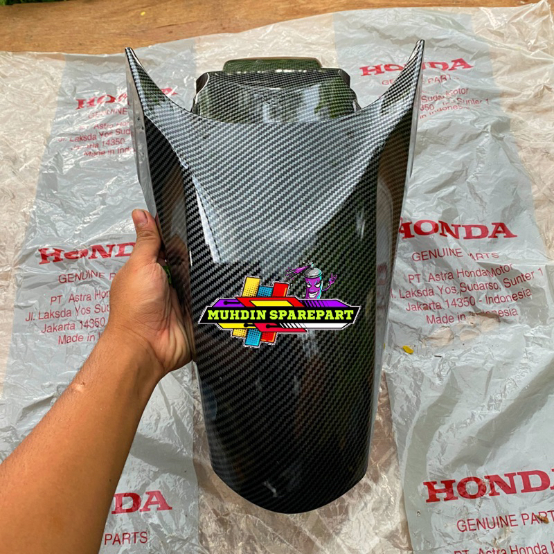 Spakbor Depan PCX 160 K1Z Carbon original | Lazada Indonesia