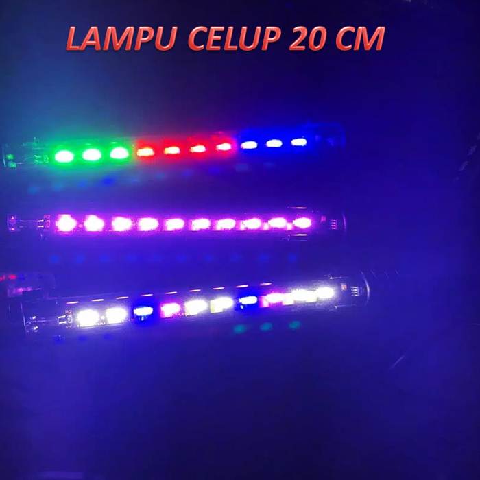 lampu celup lampu led aquarium | Lazada Indonesia