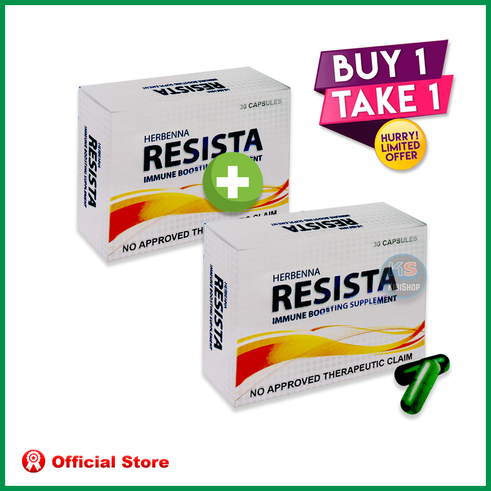 BUY1TAKE1 RESISTA IMMUNE BOOSTING SUPPLEMENT Herbenna Power-packed ...